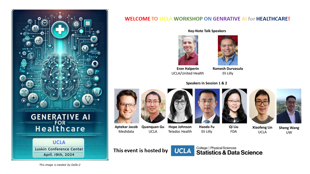 Generative AI for Healthcare Workshop | ucla-healthcare-workshop